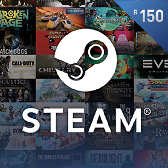 Unlocked.me | R150 Steam Wallet Top Up